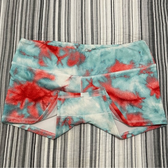 Fleo | Shorts | Fleo Vibrant Skyrocket | Poshmark